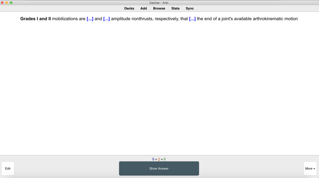 How to Use Anki: A Tutorial - The Curly Clinician - Physical Therapy ...